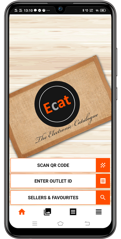 Ecat | Menu on Customer’s Mobile